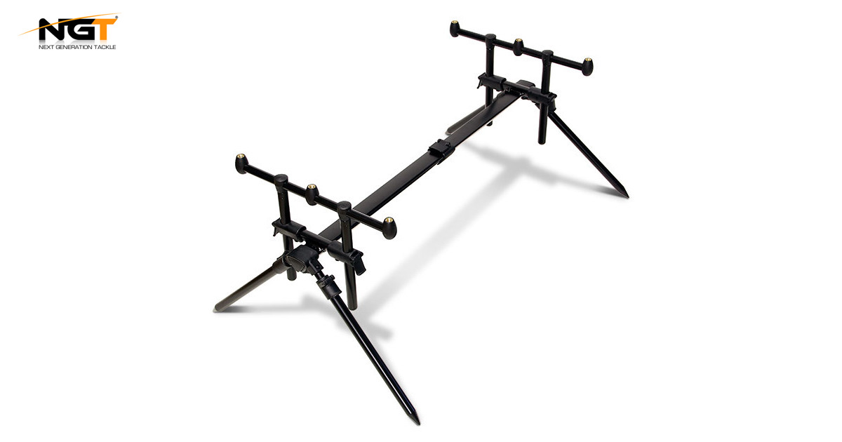 NGT Quickfish Pod - 3 Rod Pod - Al Carpone